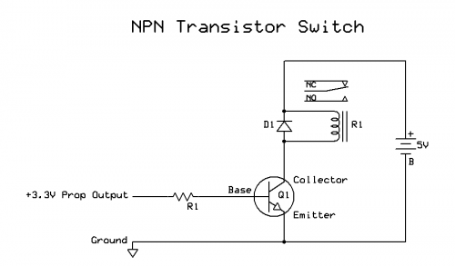 Model Making How To: Transistor Driven Relay Switch - KiwiMill