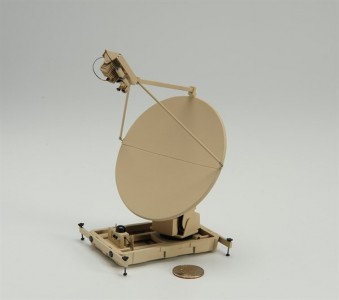 Desktop Satellite Dish Model - KiwiMill Portfolio